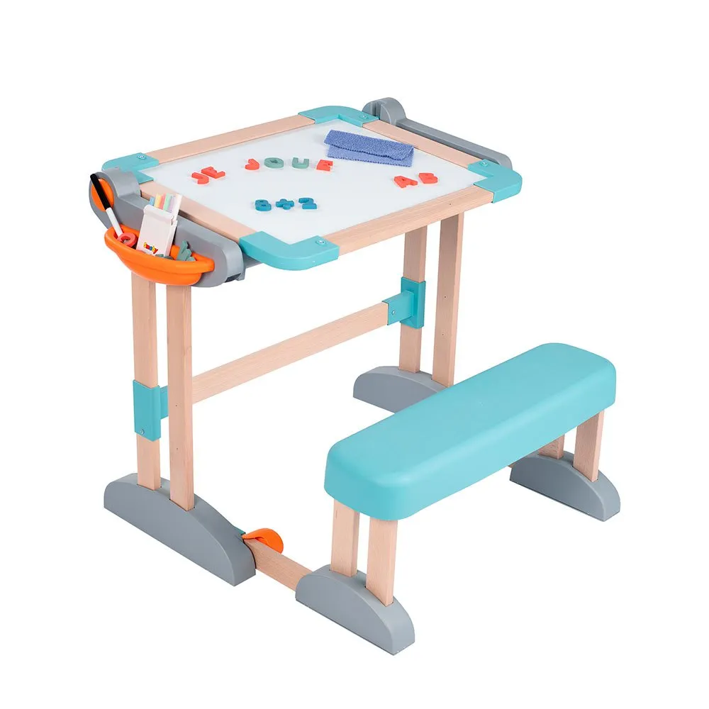 Smoby Folding Wood Desk | Kidinn