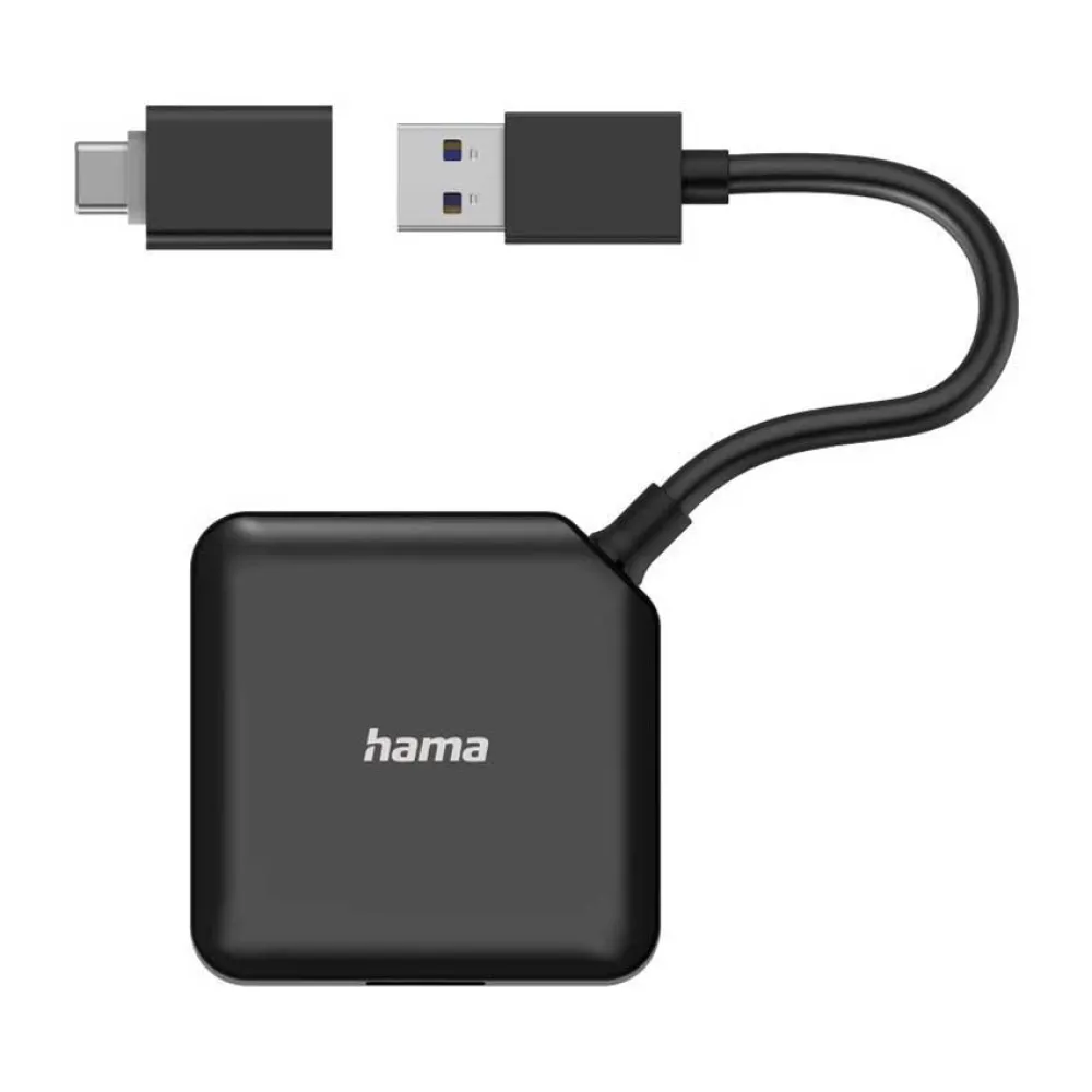 Hama 200116 Hub Black | Techinn