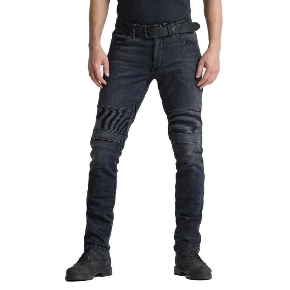 Pando moto Karl Devil 9 Jeans Black | Motardinn