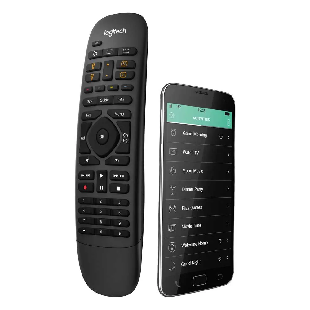 Logitech Harmony Companion Universal TV Remote Black | Techinn