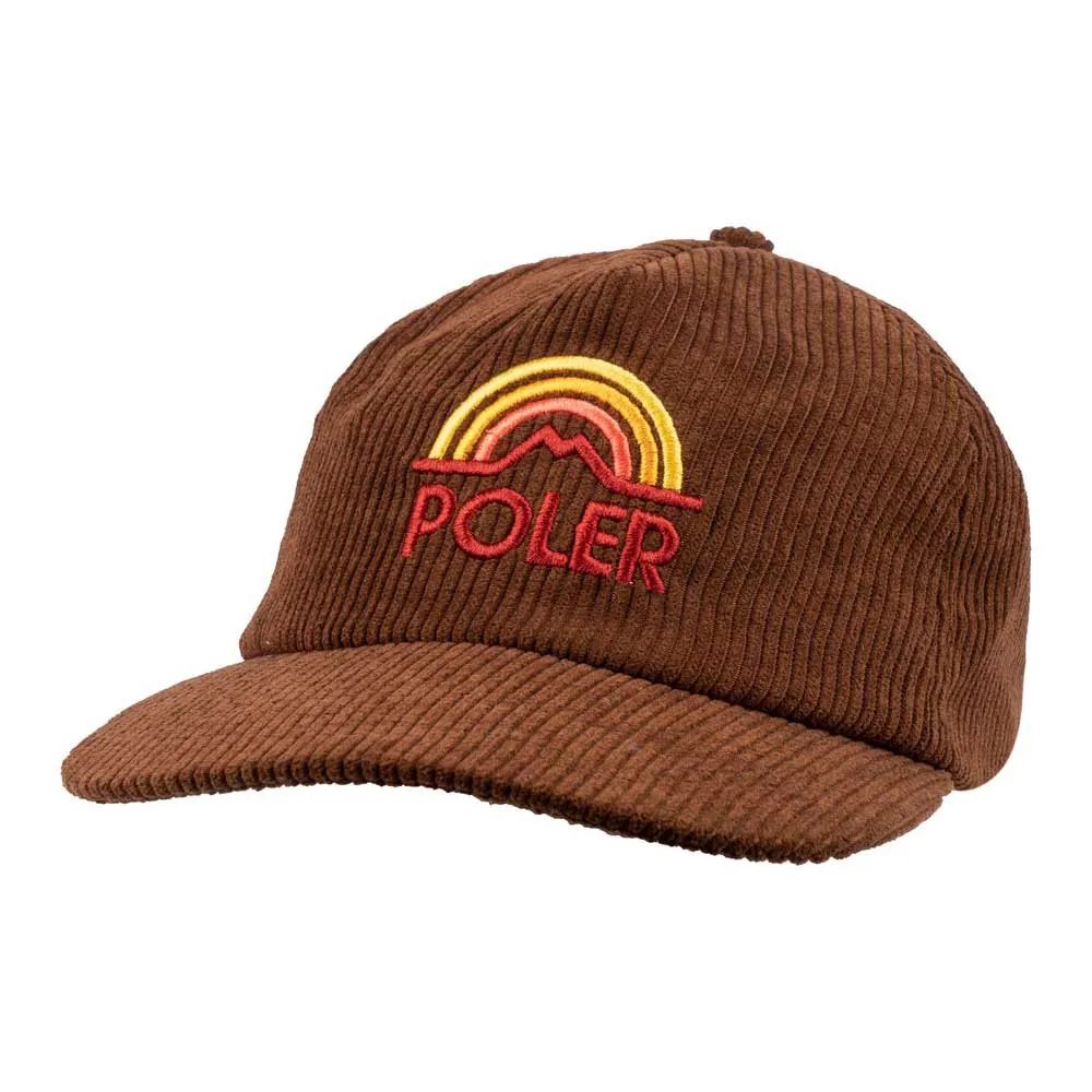 Poler Mtn Rainbow Cap Brown | Trekkinn