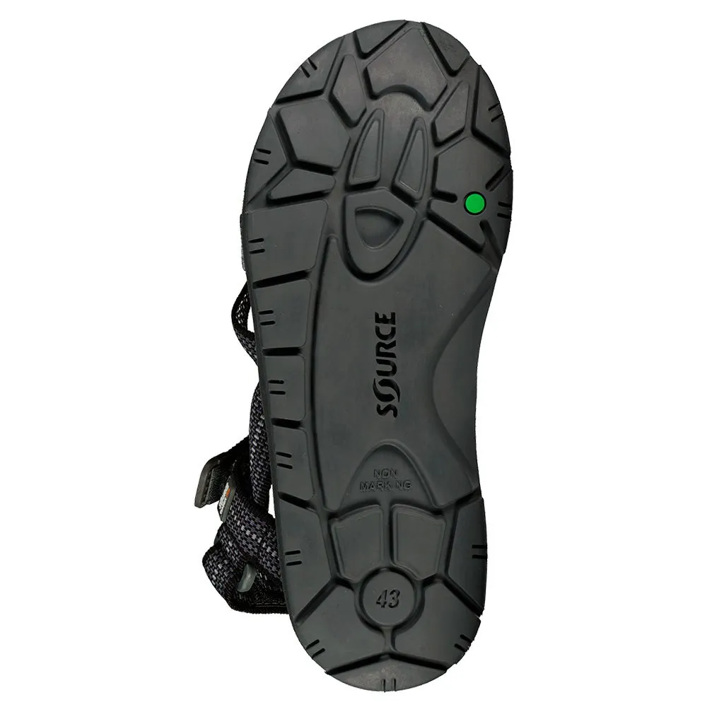 Source Classic Pro sandals Black | Xtremeinn