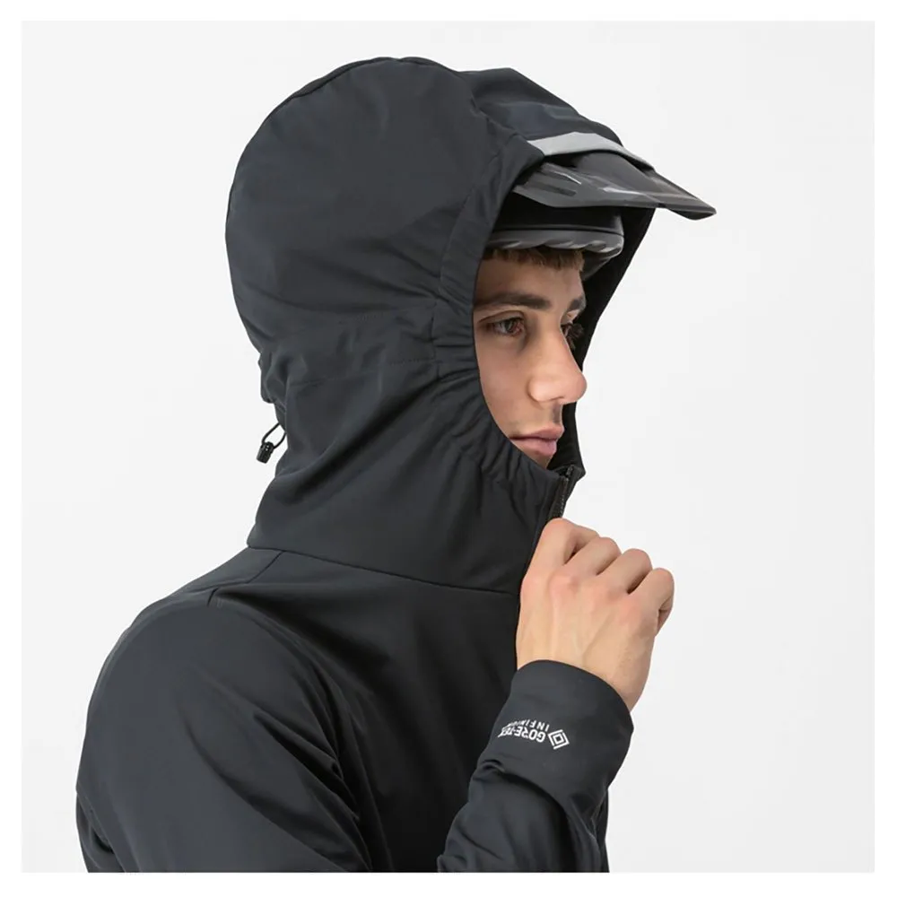 Castelli Trail Hoodie jacket, Black | Bikeinn