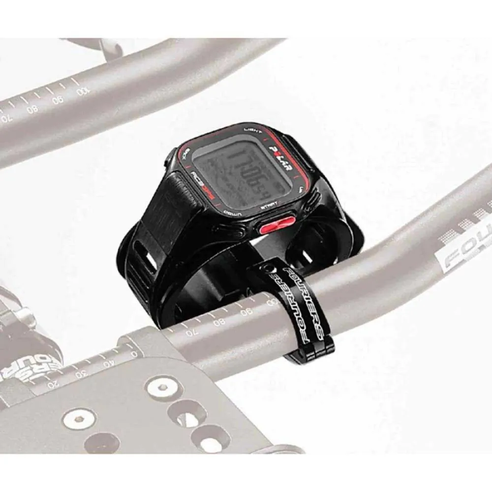 Fouriers Handlebar watch mount, Silver | Bikeinn