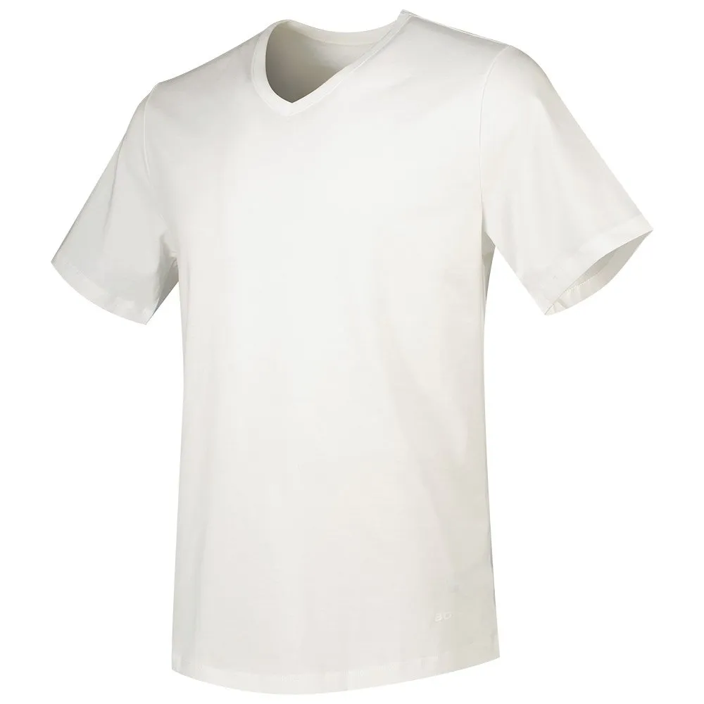 BOSS Authenti 10243542 short sleeve V neck base layer 5 units White ...