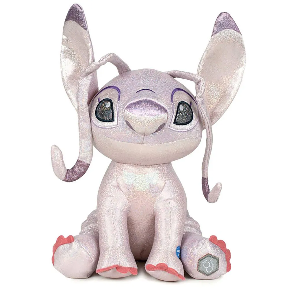 Disney Angel Stitch Glitter 100Th Anniversary Stitch Teddy 28 cm| Techinn