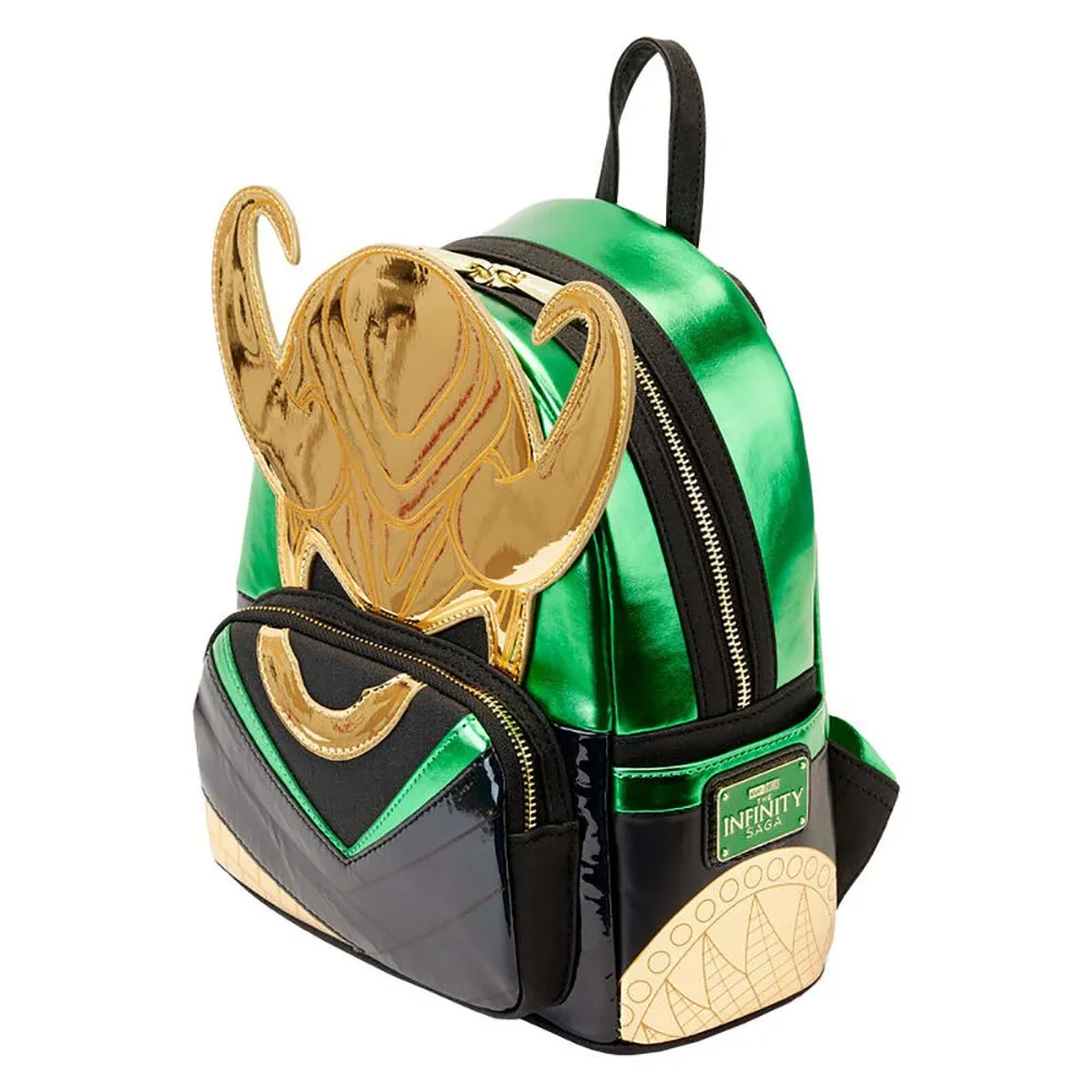 Loungefly Marvel 25 cm Loki Backpack Golden | Techinn