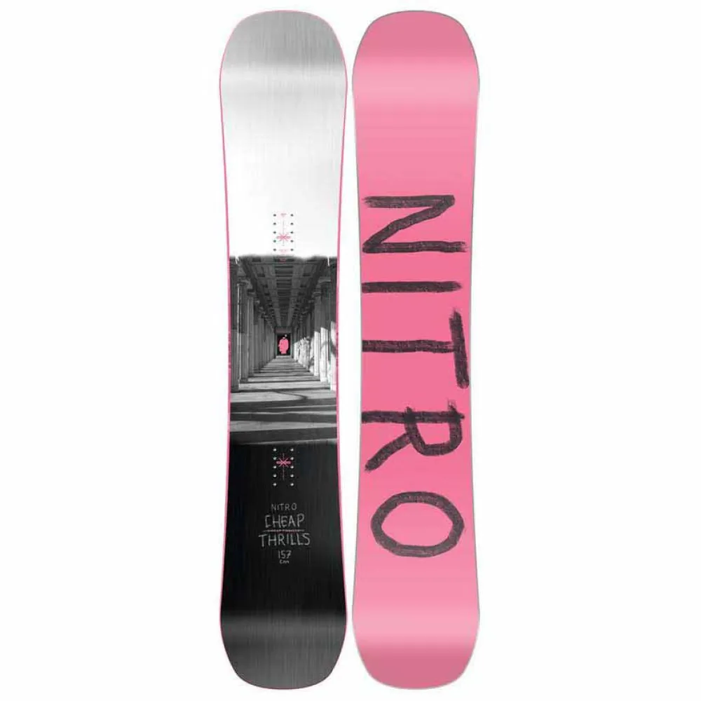 Nitro Cheap Trills Board Wide Pink | Snowinn
