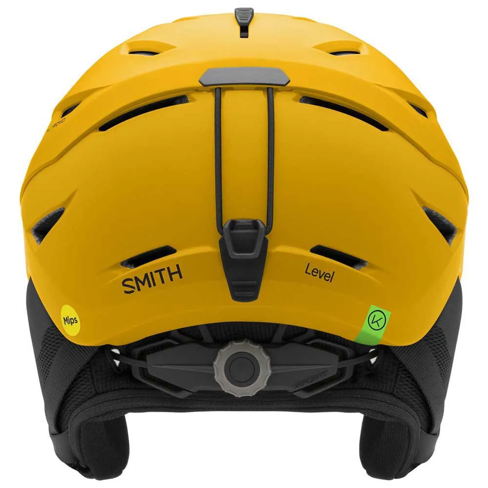 Smith Level MIPS helmet Yellow | Snowinn