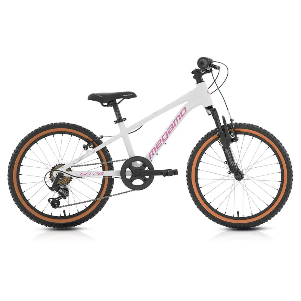 Megamo Go Race 20´´ 2024 MTB cykel, Hvid | Bikeinn