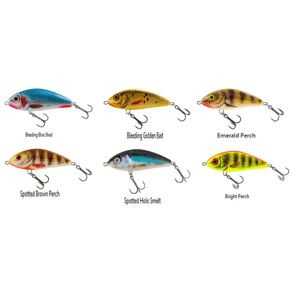 Salmo Fatso Sinking Lipless Crankbait 120 mm Golden | Waveinn
