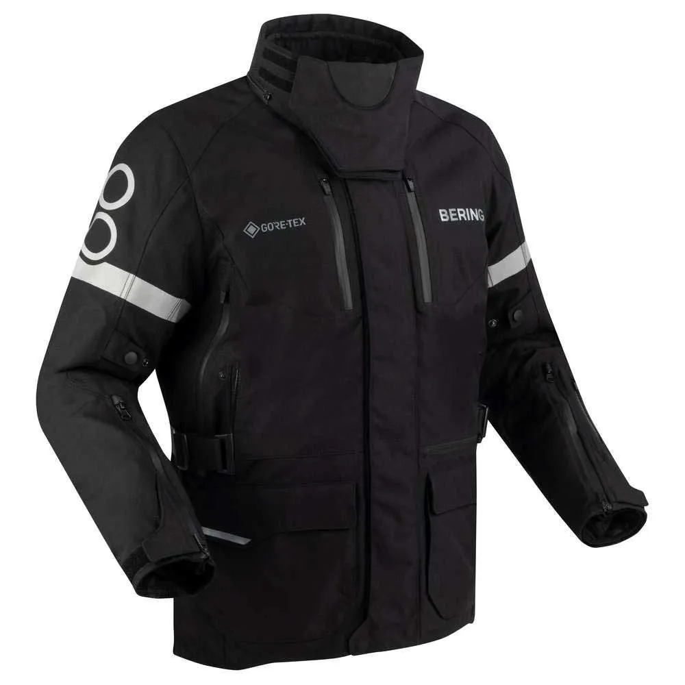 Bering Antartica Goretex Jacket Black | Motardinn