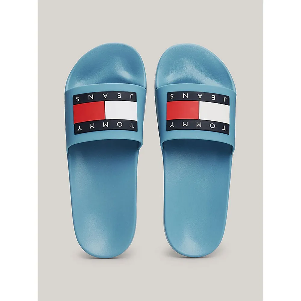 Tommy jeans Pool Slides Blue | Dressinn
