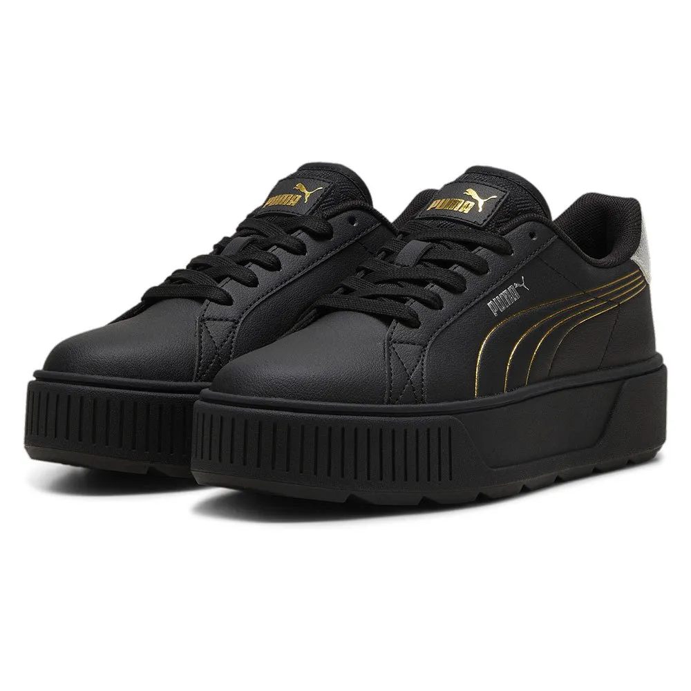 Puma Karmen Metallic Shine trainers Black | Dressinn