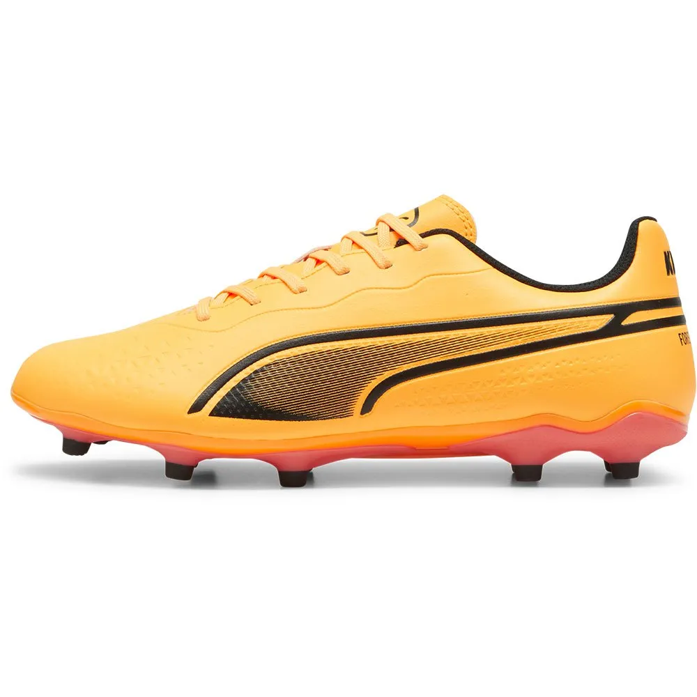 Puma King Match FG/AG football boots Orange | Goalinn