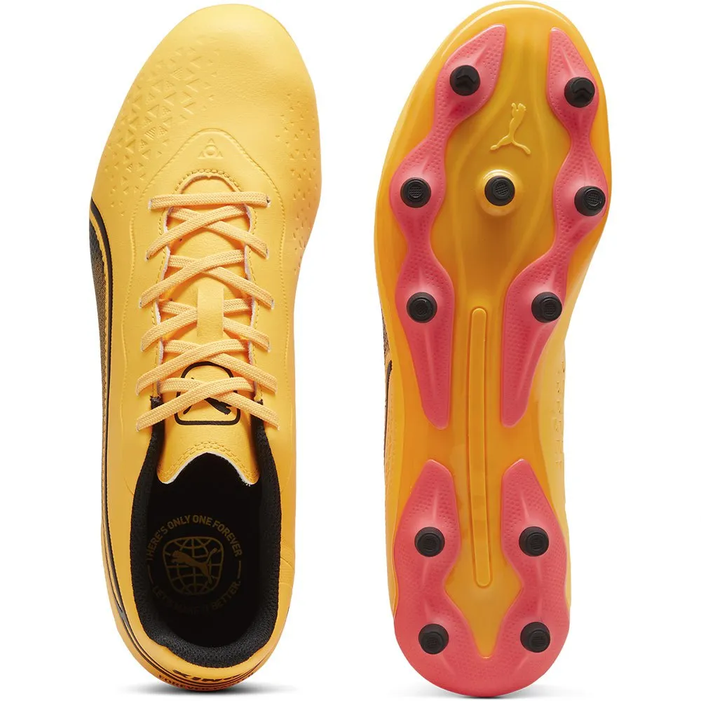 Puma King Match FG/AG football boots Orange | Goalinn