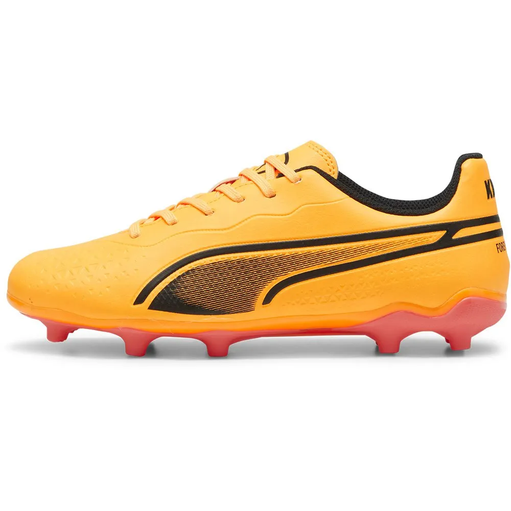 Puma King Match FG/AG football boots Yellow | Goalinn