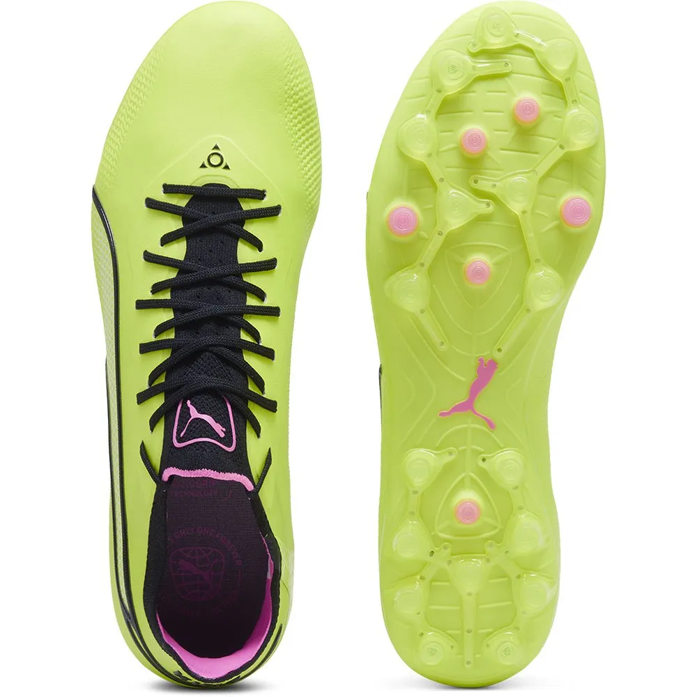 Puma Botas Futbol King Ultimate MG Amarillo | Goalinn