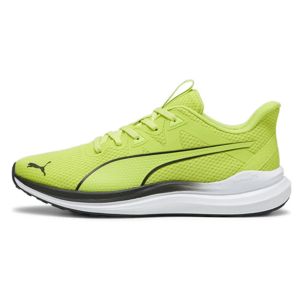 Puma Reflect Lite running shoes Green | Runnerinn