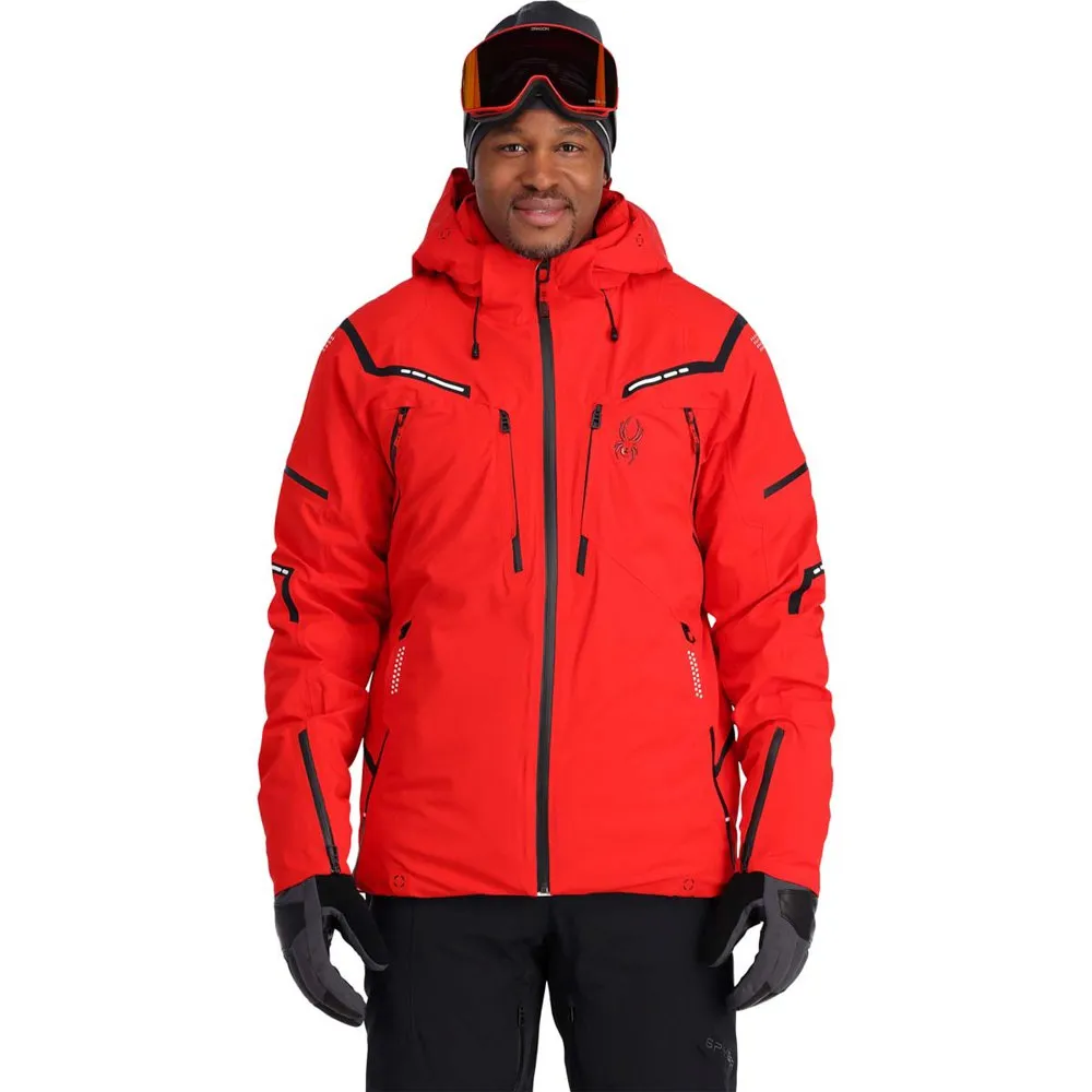 Spyder Pinnacle Goretex jacket Red | Snowinn
