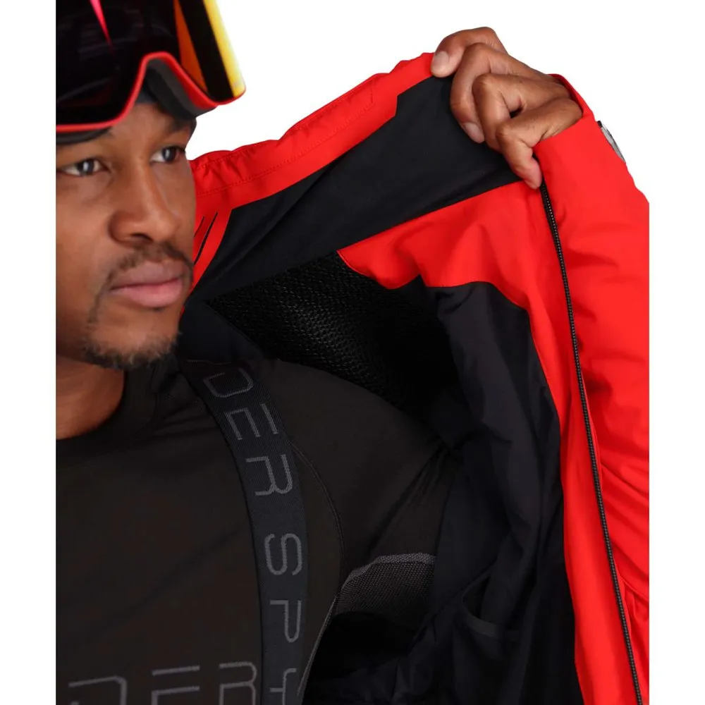 Spyder Pinnacle Goretex jacket Red | Snowinn