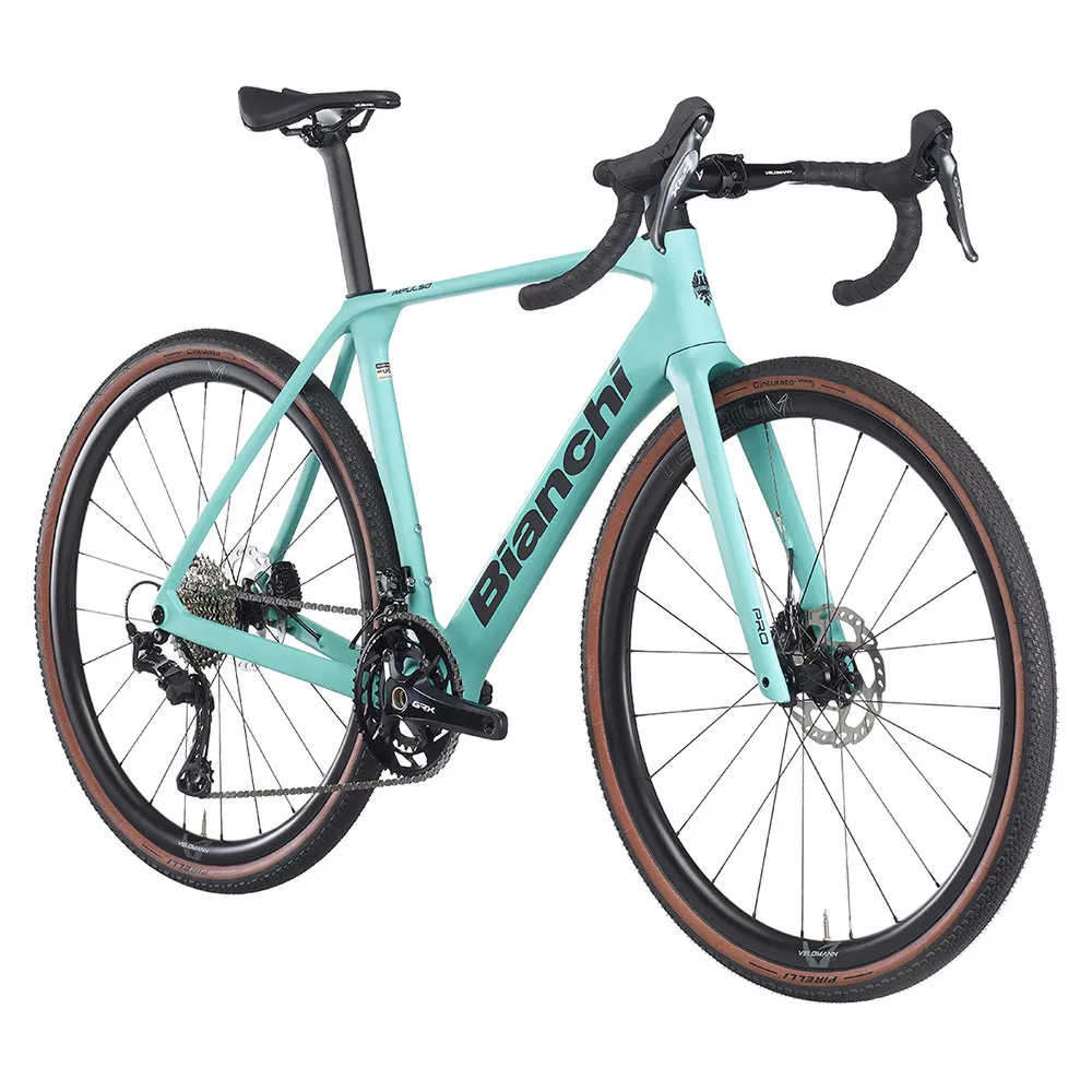 Bianchi Impulso Pro GRX820 2025 gravel bike, Blue | Bikeinn