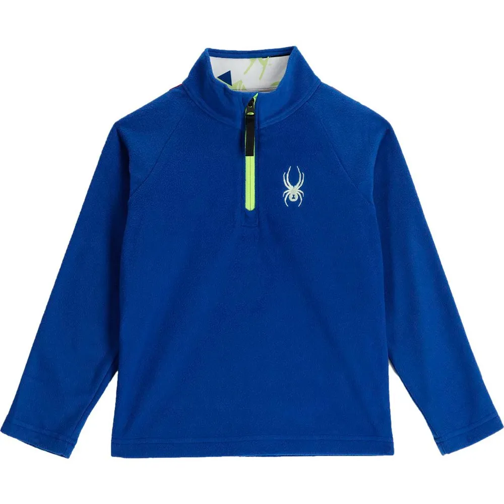 Spyder Speed Kids Half Zip Fleece Blue | Snowinn