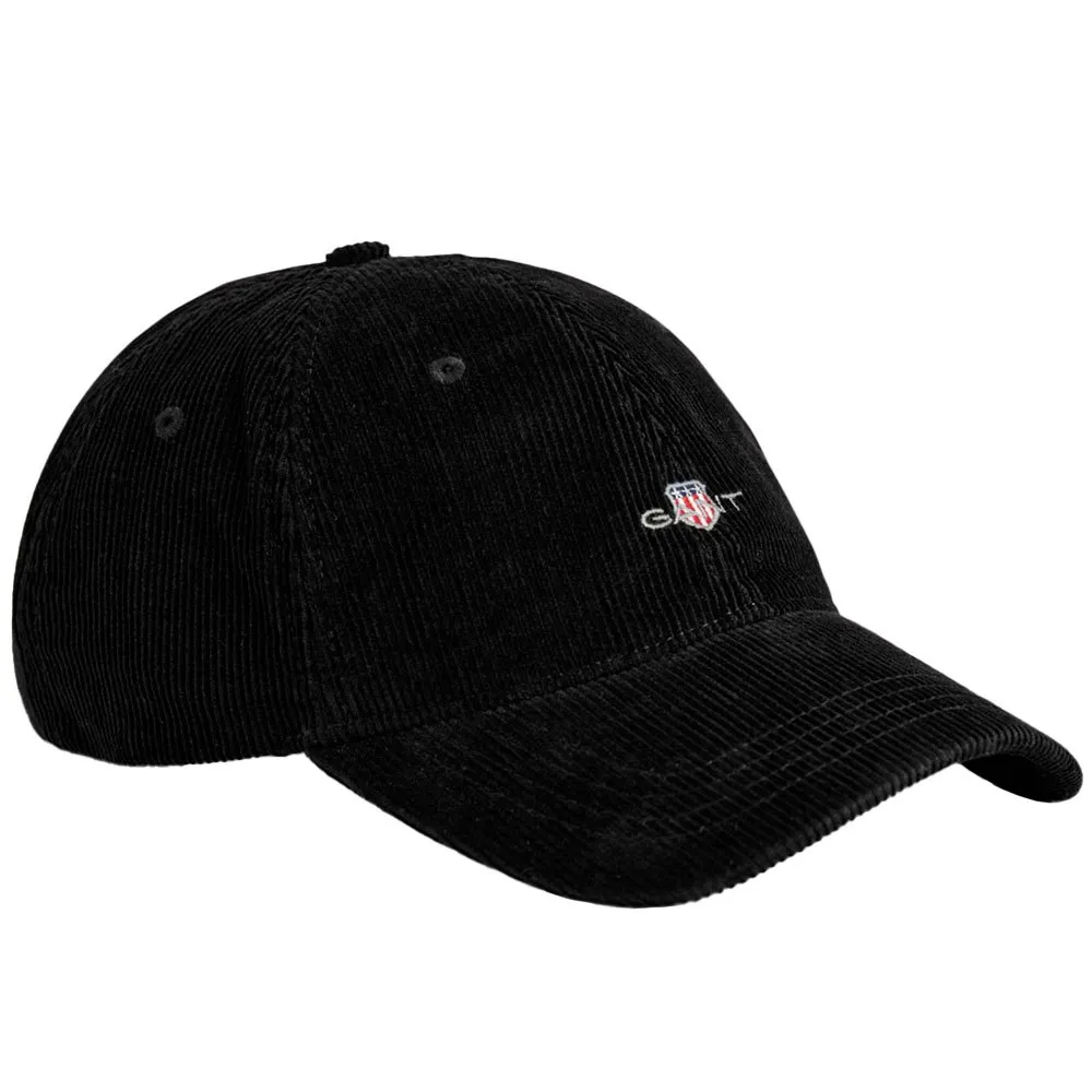 Gant Shield Cord Cap Black | Dressinn