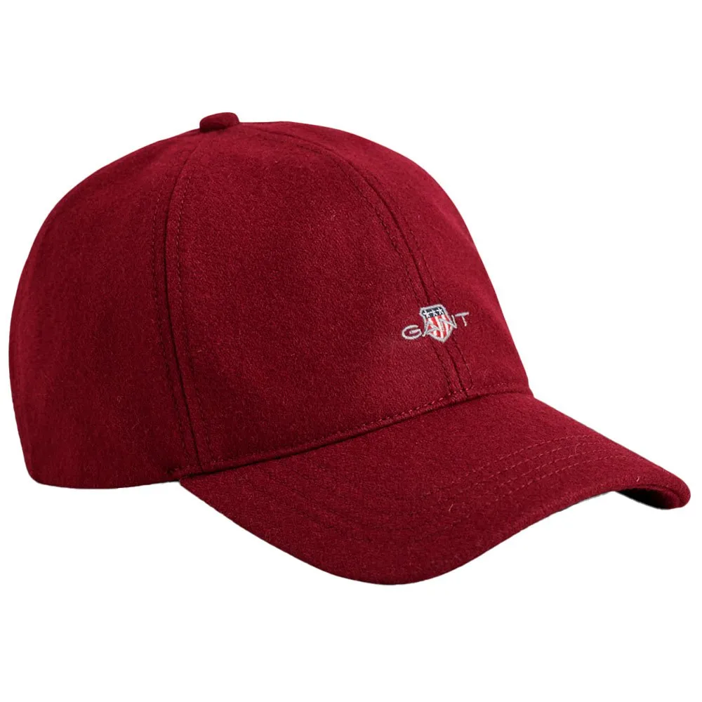 Gant Shield Melton Cap Red | Dressinn