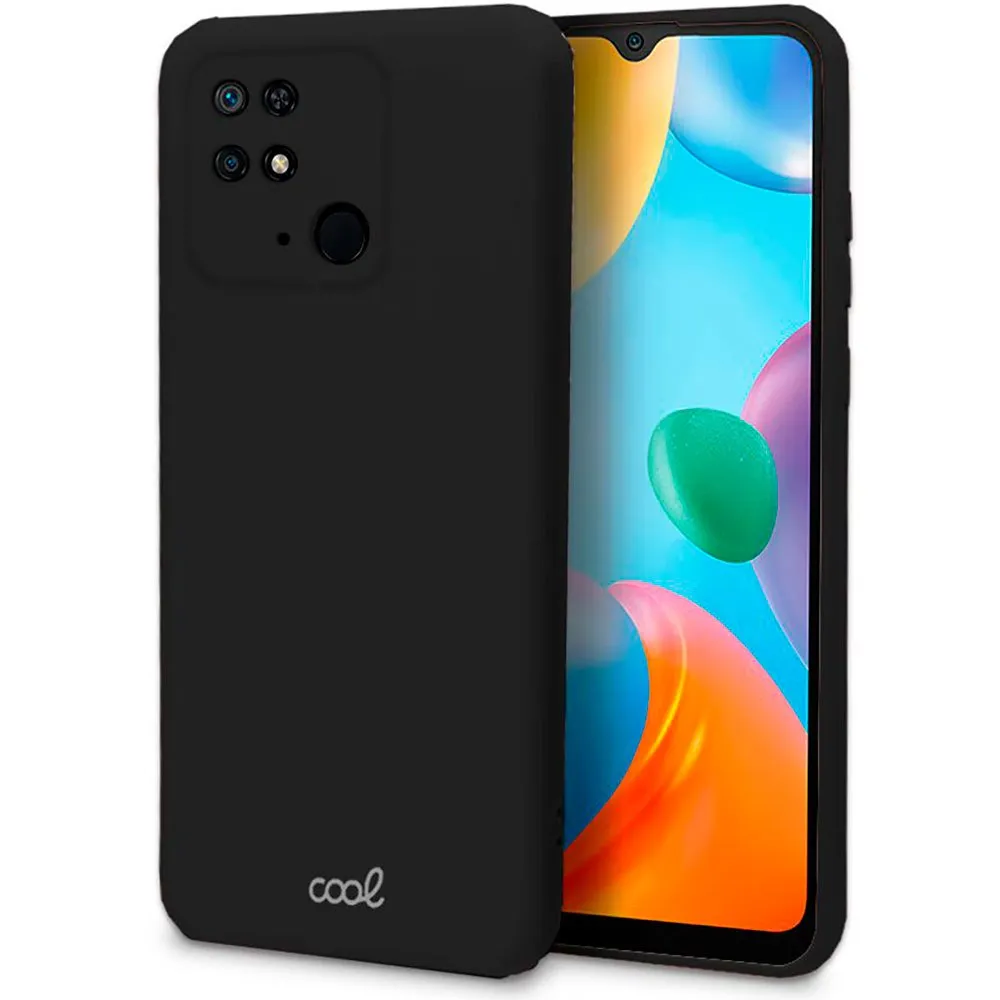 Cool Xiaomi Redmi 10C Cover Case Black | Techinn