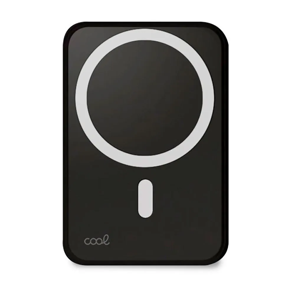 Cool Magnetic Qi 5.000mAh Power Bank Black | Techinn