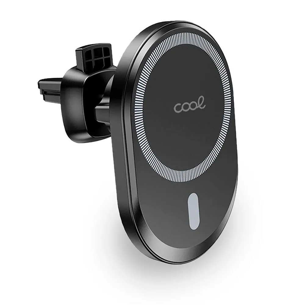 Cool Magnetic Qi Wireless Car Charger Silver | Techinn