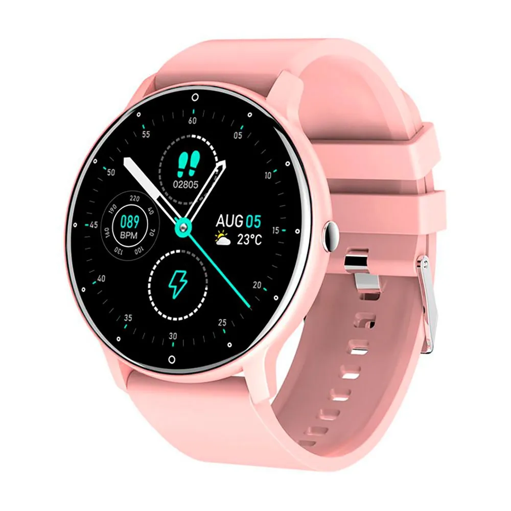Cool Silicone Elite Smartwatch Pink | Techinn