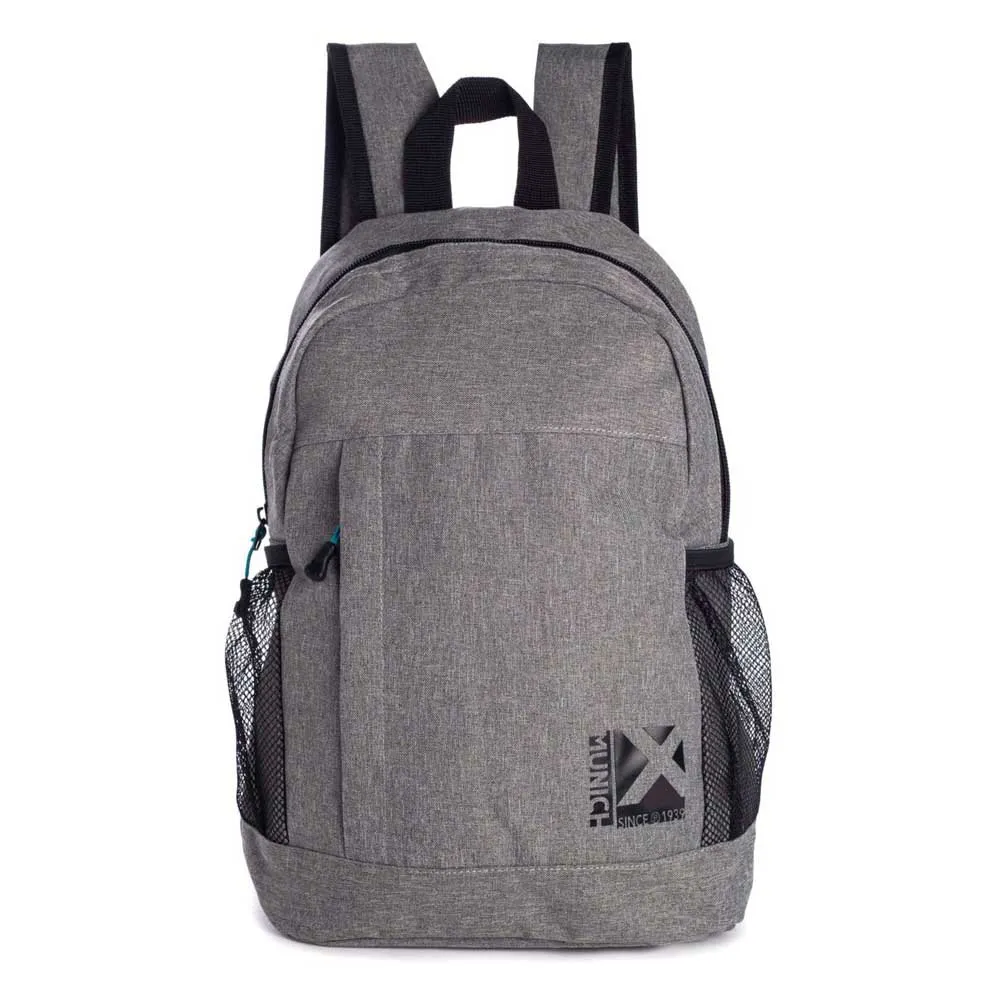 Munich Gym Sports Slim Small Backpack Grey | Dressinn