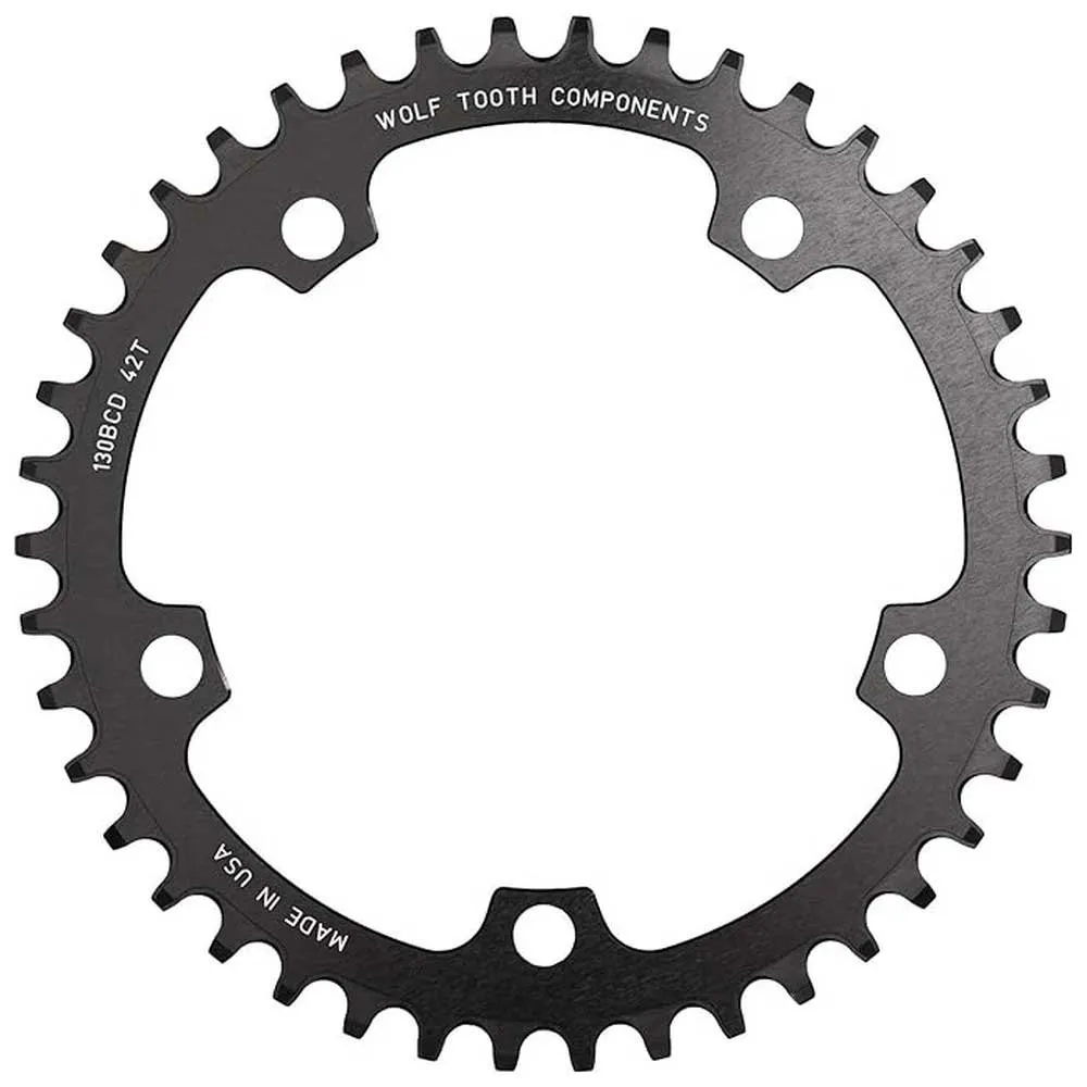 Wolf tooth 130 BCD chainring, Silver | Bikeinn