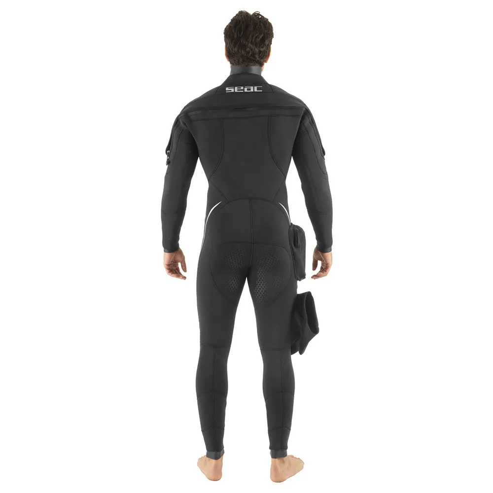 SEAC Space 7 mm semi dry suit Black | Diveinn