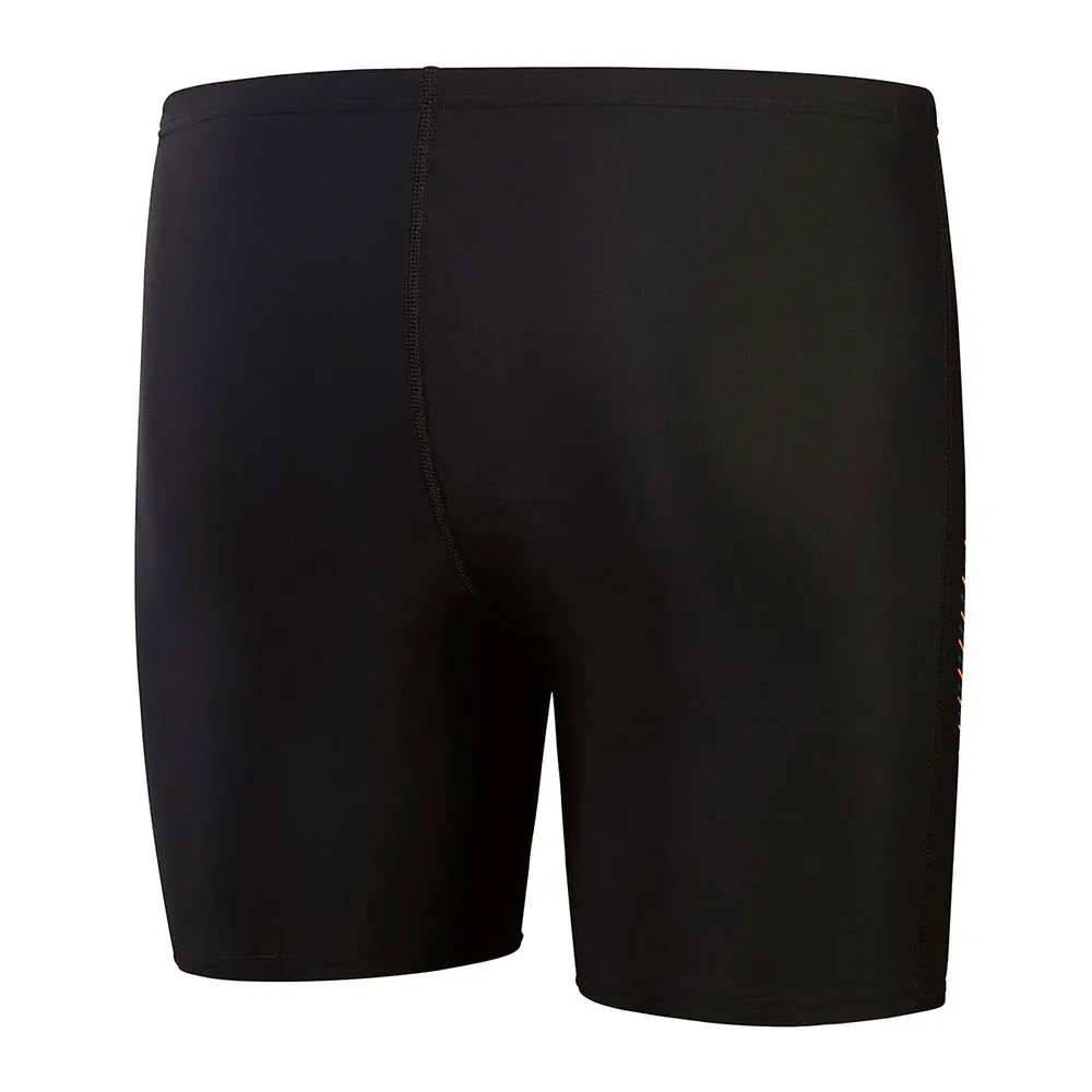 Speedo Jammer Duo Logo Print Mid Negro | Swiminn