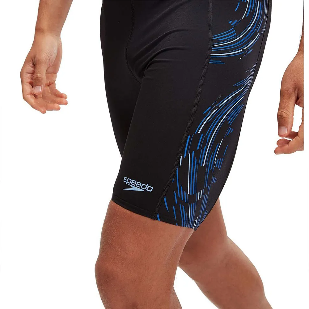 Speedo End + Tech Panel Jammer Black | Swiminn