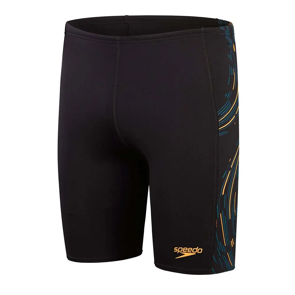 Speedo End + Tech Panel Jammer Black | Swiminn