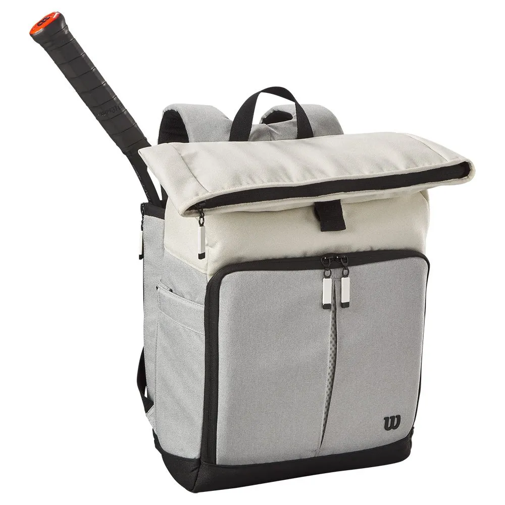 Wilson Lifestyle Foldover Backpack Grey | Smashinn