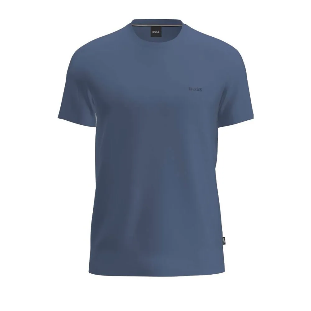 BOSS Thompson 01 short sleeve T-shirt Blue | Dressinn
