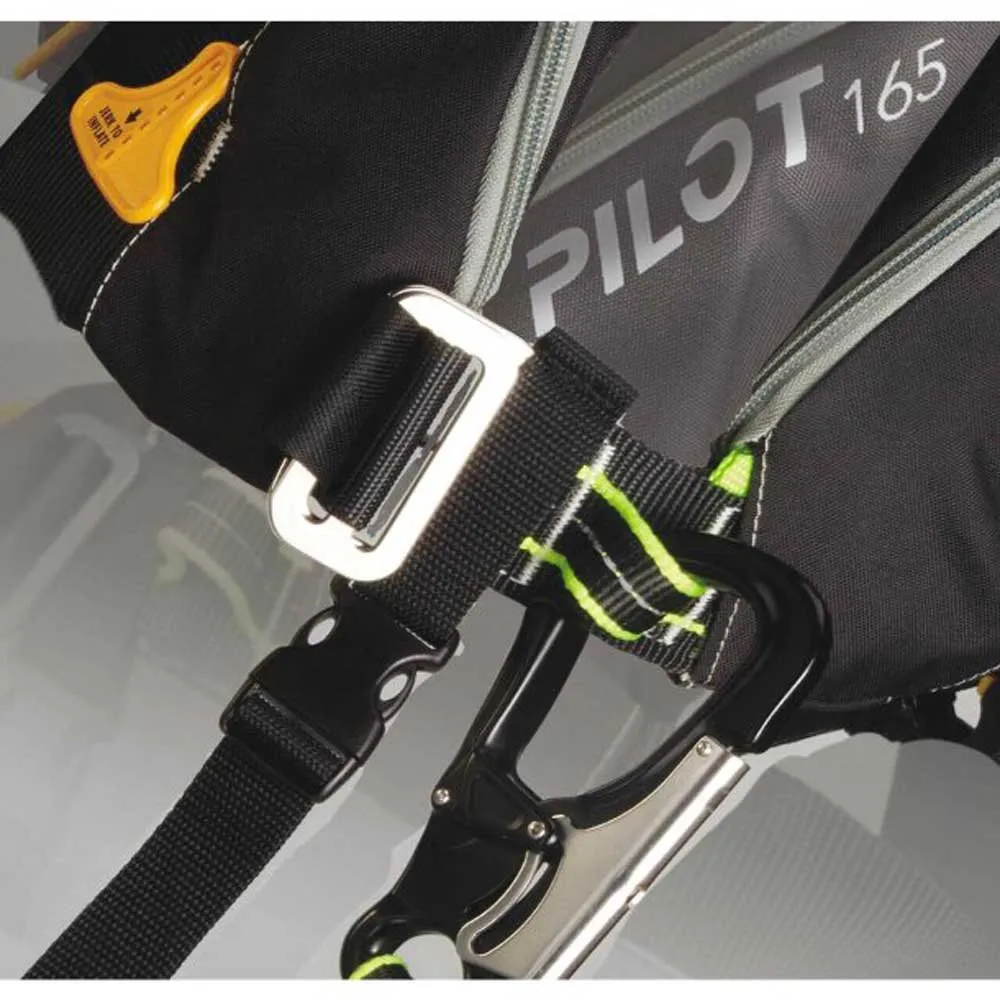 Plastimo Pilot 165 Inflatable Life Jacket Black | Waveinn