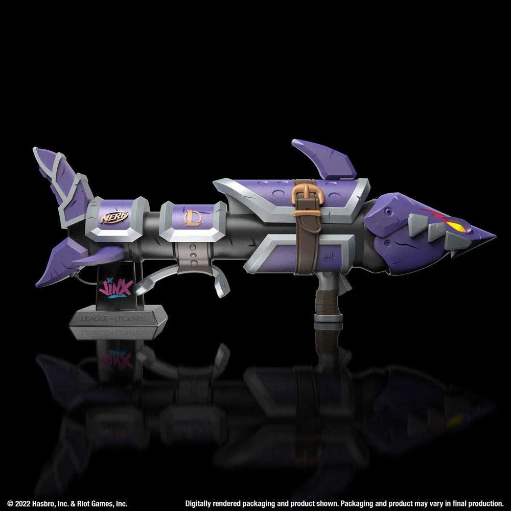 Hasbro Lmtd Jinx Fishbones Blaster League Of Legends Pistol 93 cm| Techinn