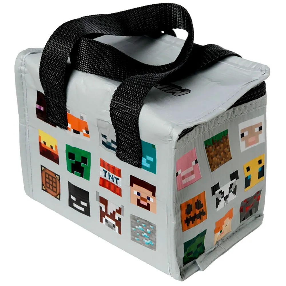 Puckator Minecraft Lunch Bag Multicolor | Dressinn