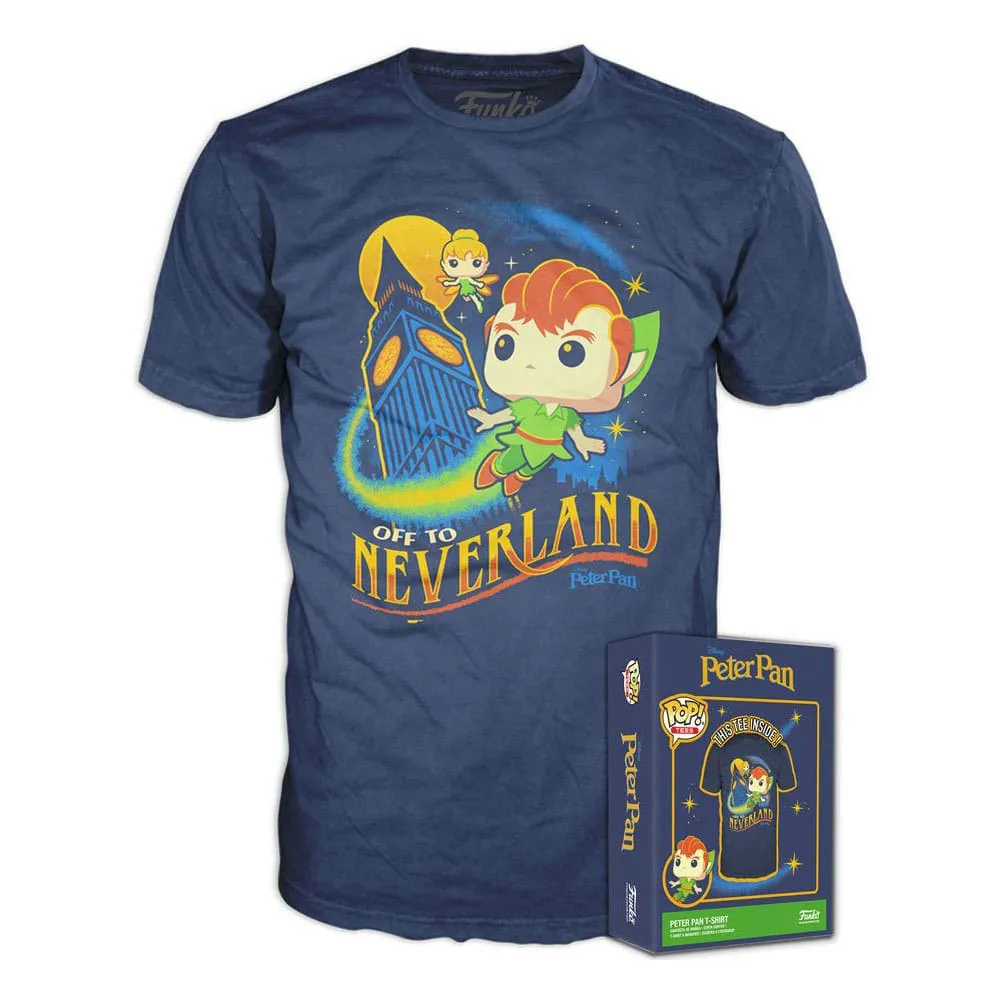 Funko Big Ben Disney Peter Pan T-Shirt Blue | Kidinn