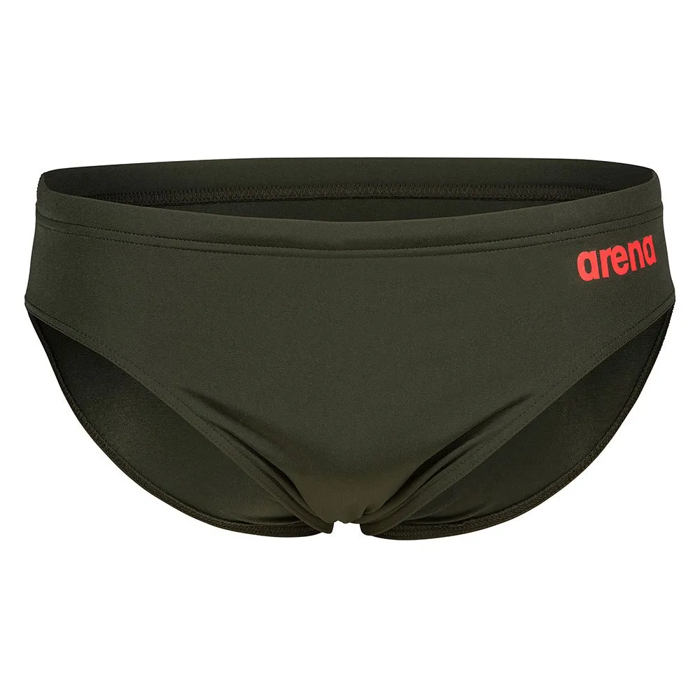 Arena Team Solid Swimming Brief Black | Swiminn