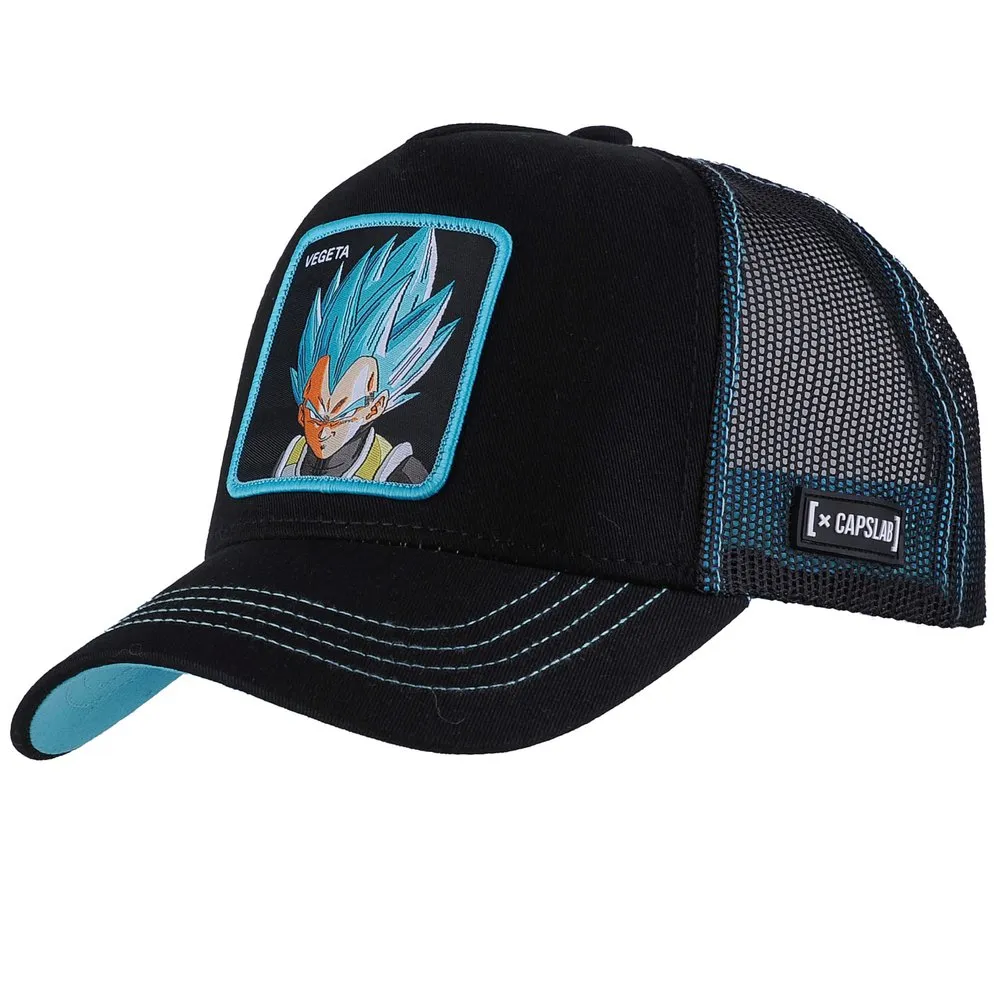 Capslab Dragon Ball Z Vegeta Cap Black | Dressinn
