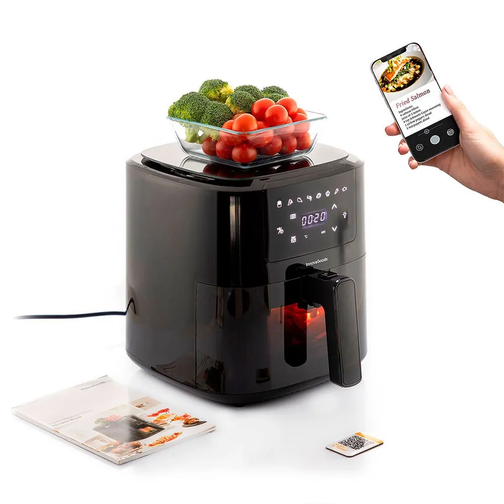 Innovagoods Fryinn Balance 5000 1500W 5L Air Fryer Black| Techinn
