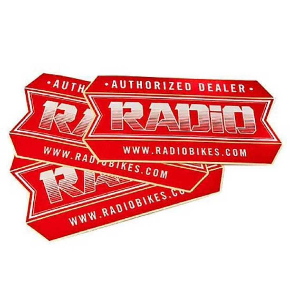 Radio Dealer Stickers, | Bikeinn