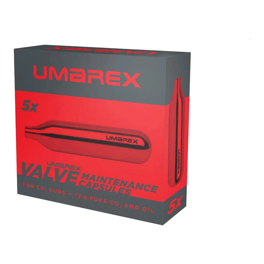 Umarex 12g Co2 Maintenance Cartridges 5 Units Red | Hunting